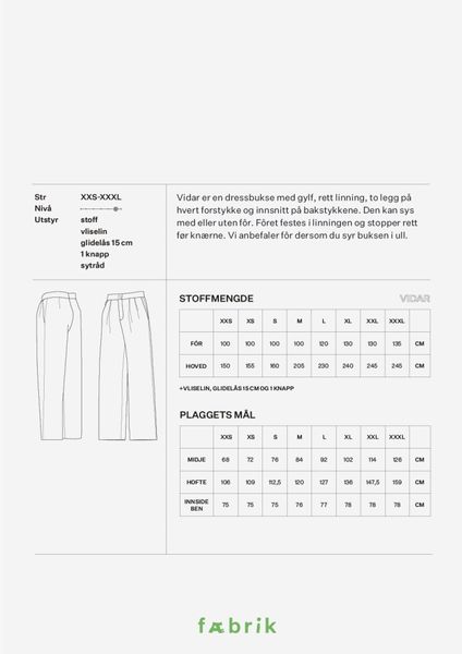 Fæbrik - Stoffdronning.no