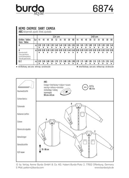 6933 - Burda - Bukse, penbukse - Stoffdronning.no